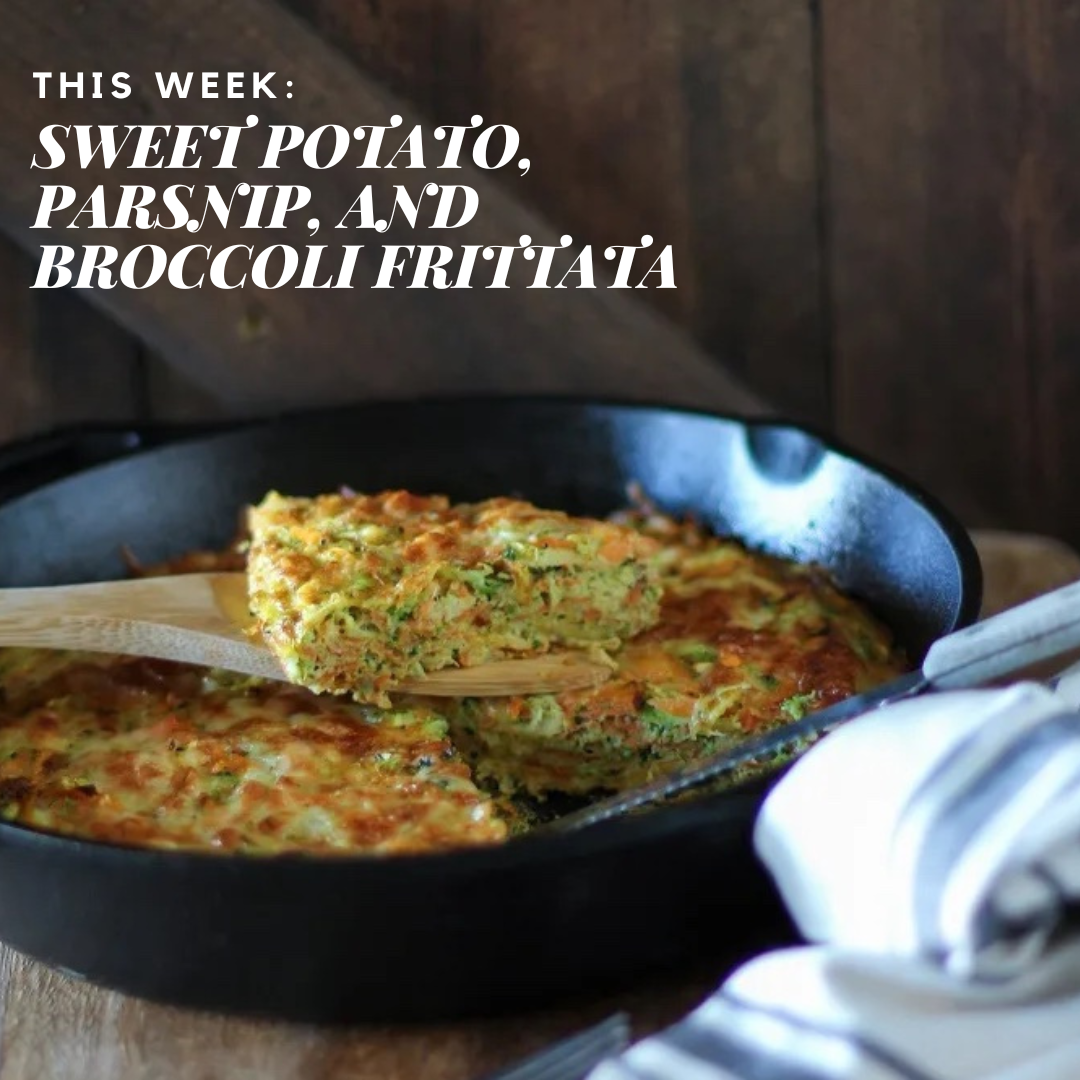 Sweet Potato Parsnip And Broccoli Frittata — Food Garden