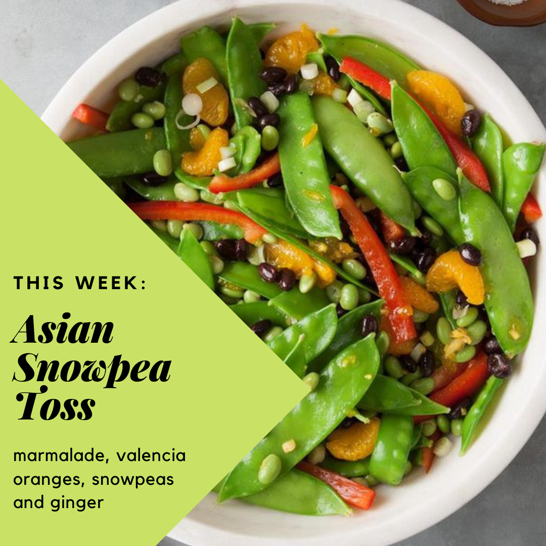 Asian Snow Pea Toss — Food Garden