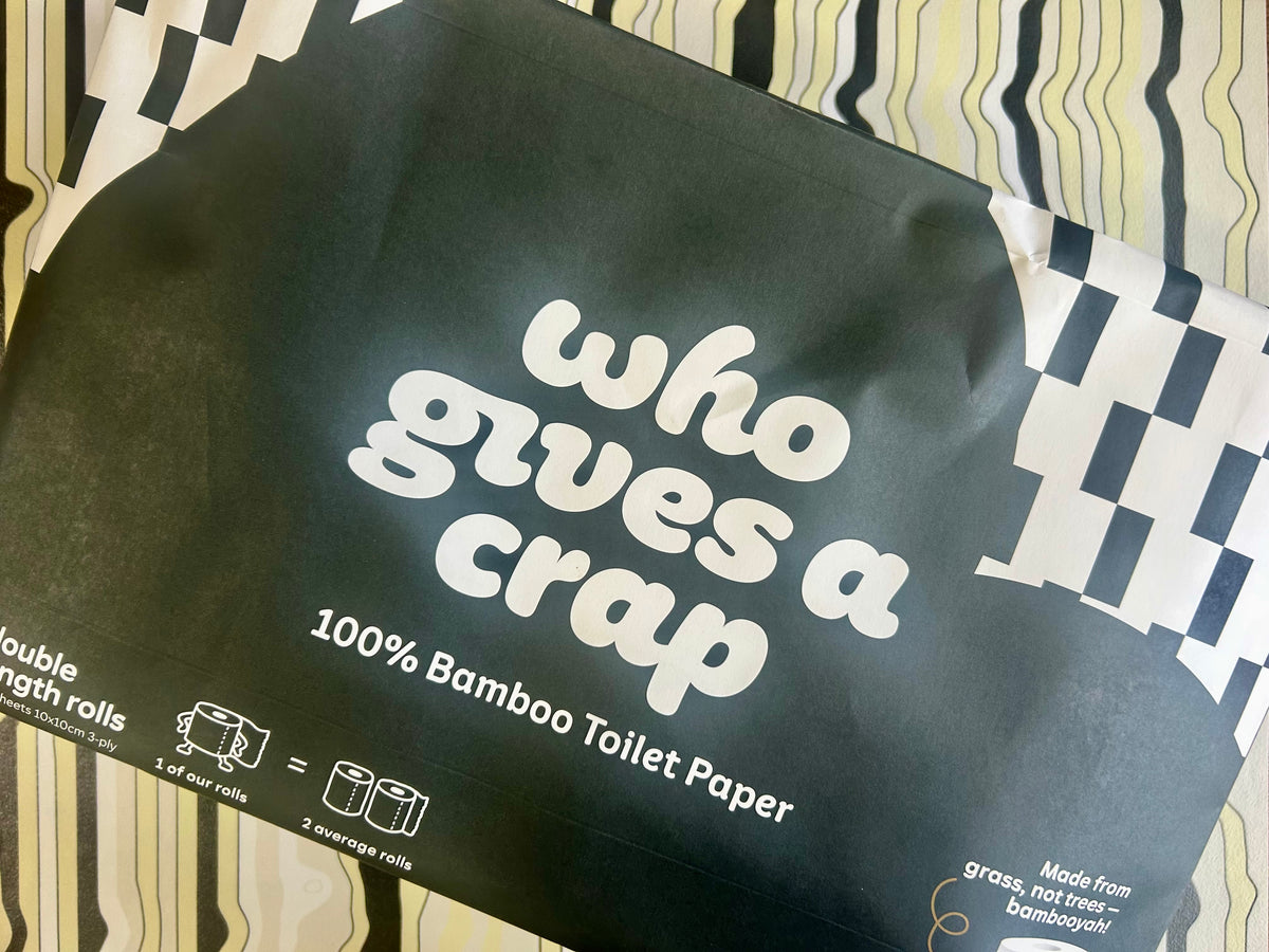 Toilet Paper Bamboo, Who Gives a Crap (pack of 6) — Food Garden