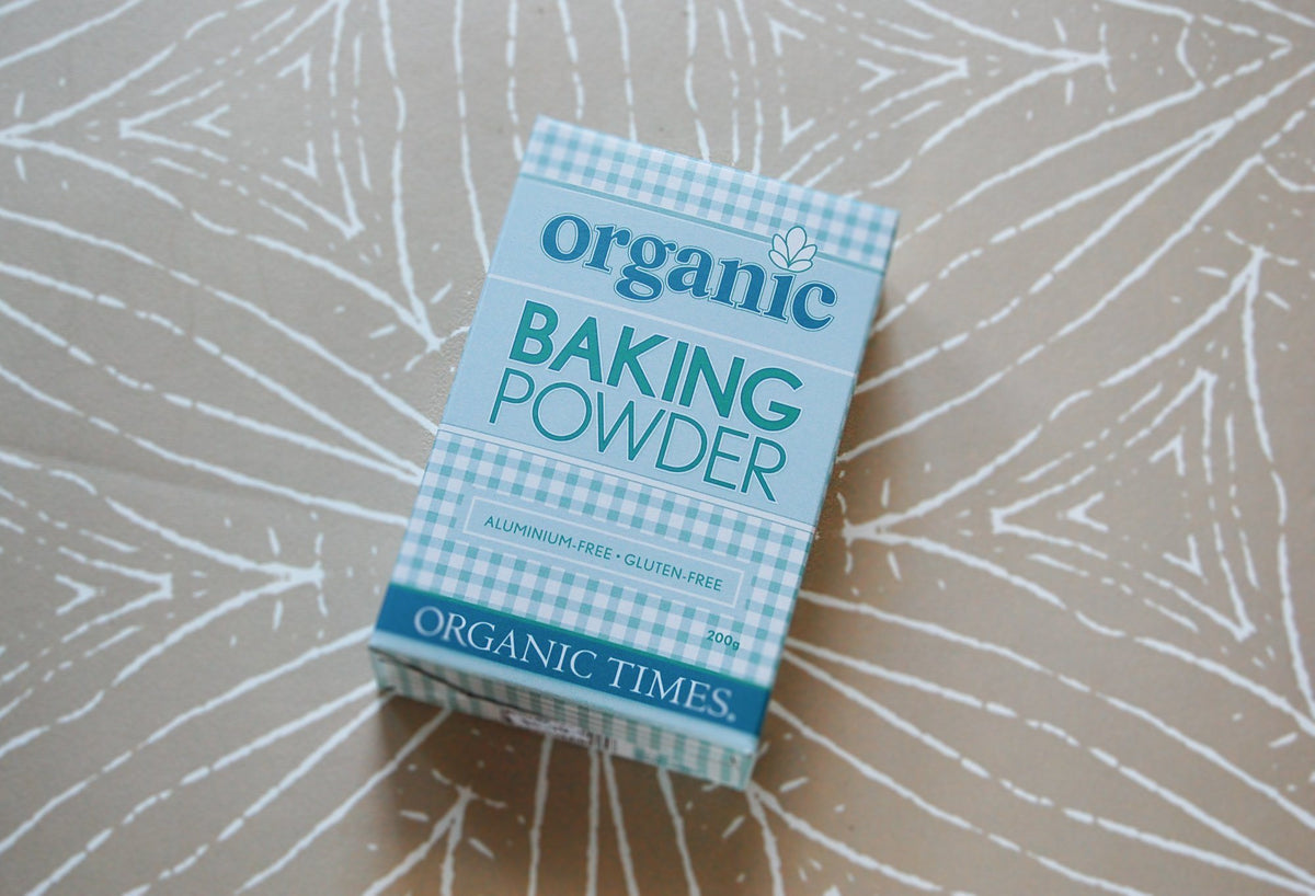 Baking Powder, Organic Times (200g) — Food Garden