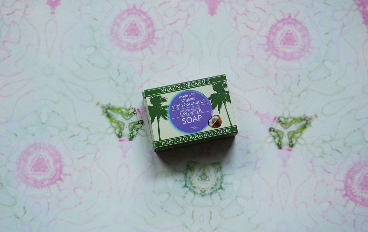 Coconut Oil Soap Lavender, Niugini — Food Garden