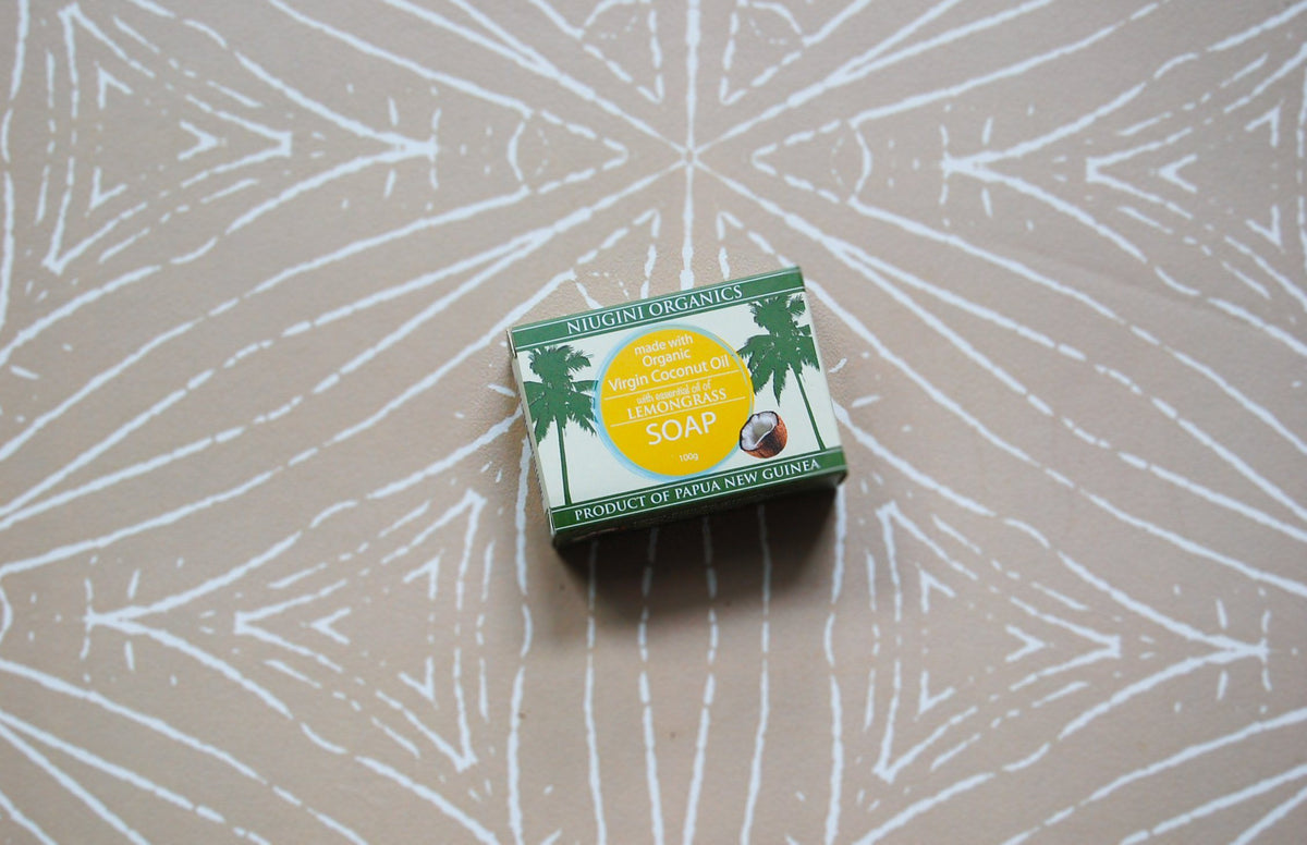 Coconut Oil Soap Lemongrass, Niugini — Food Garden