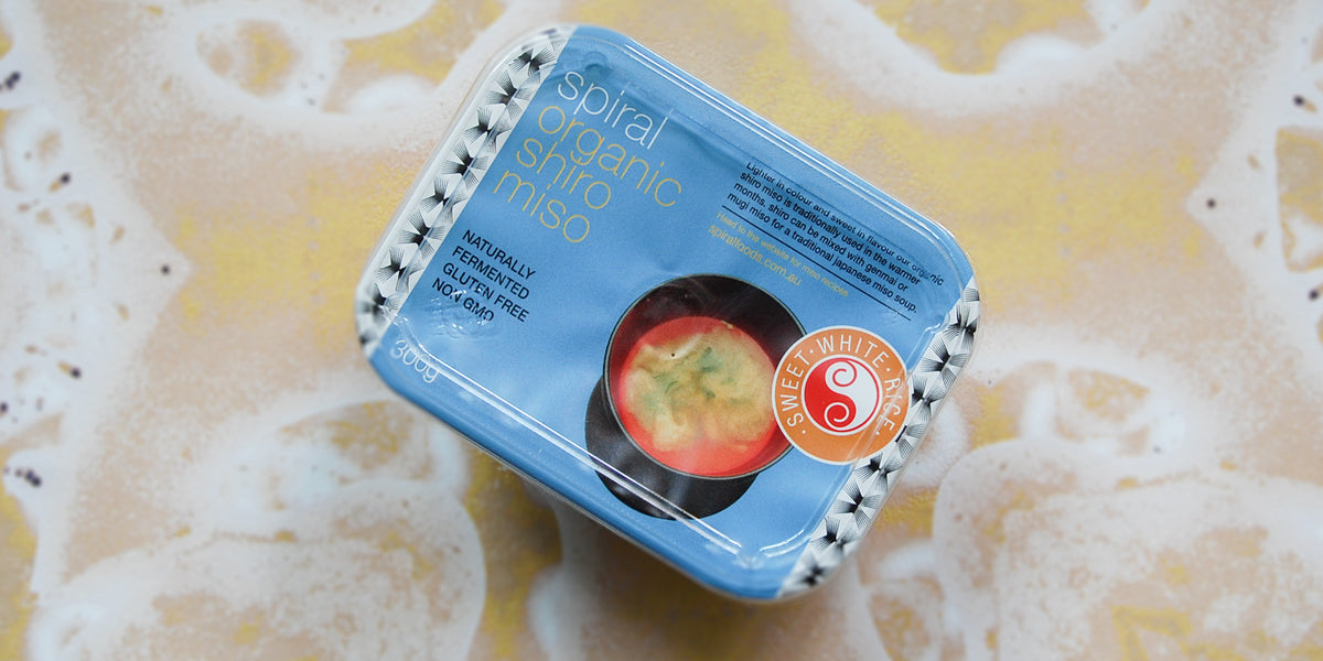 Miso Sweet White Rice Shiro, Spiral (300g) — Food Garden